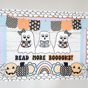 Halloween Bulletin Board Kit | October Bulletin Board Kit - Etsy