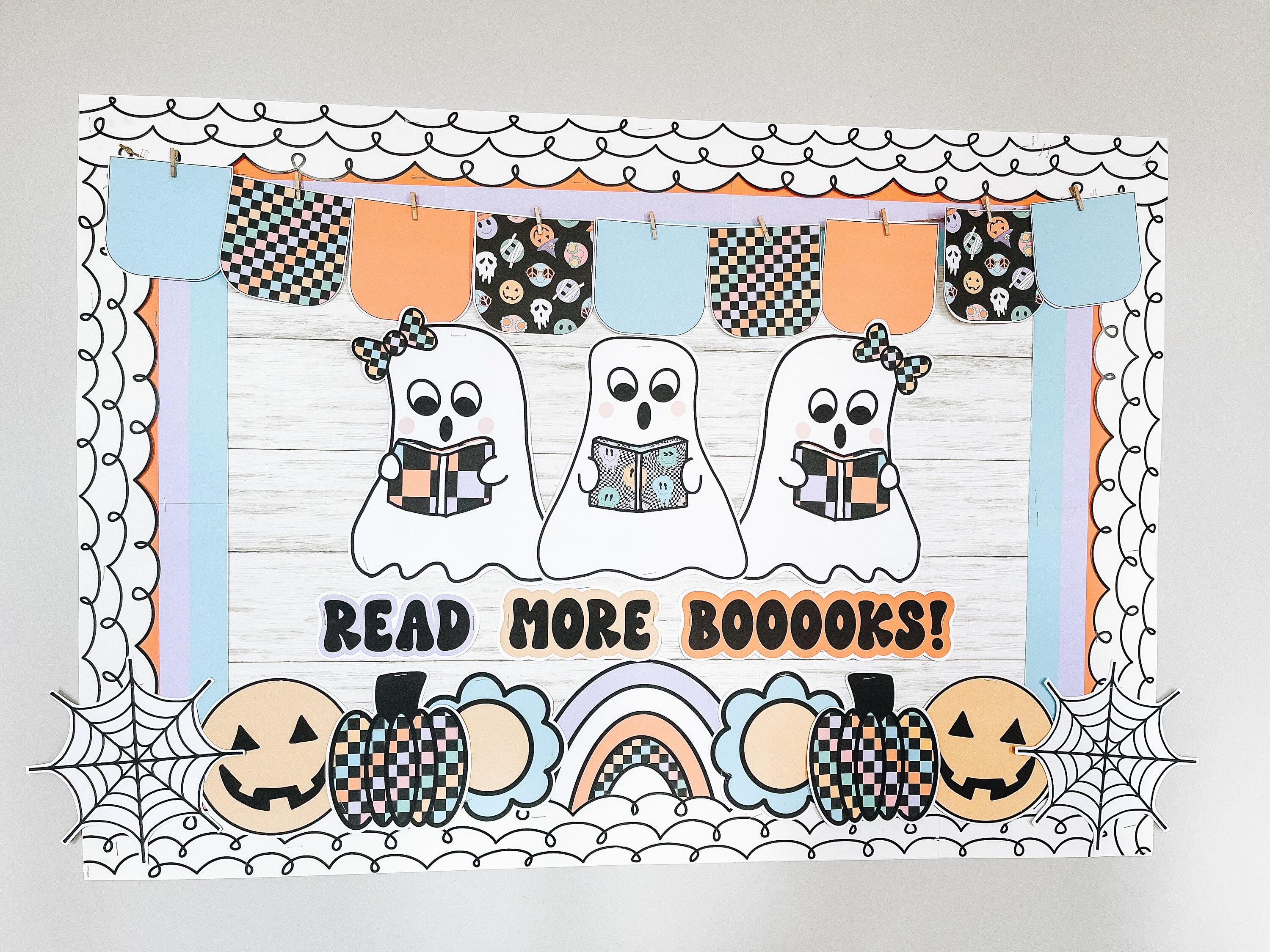 Halloween Bulletin Board Kit October Bulletin Board Kit - Etsy