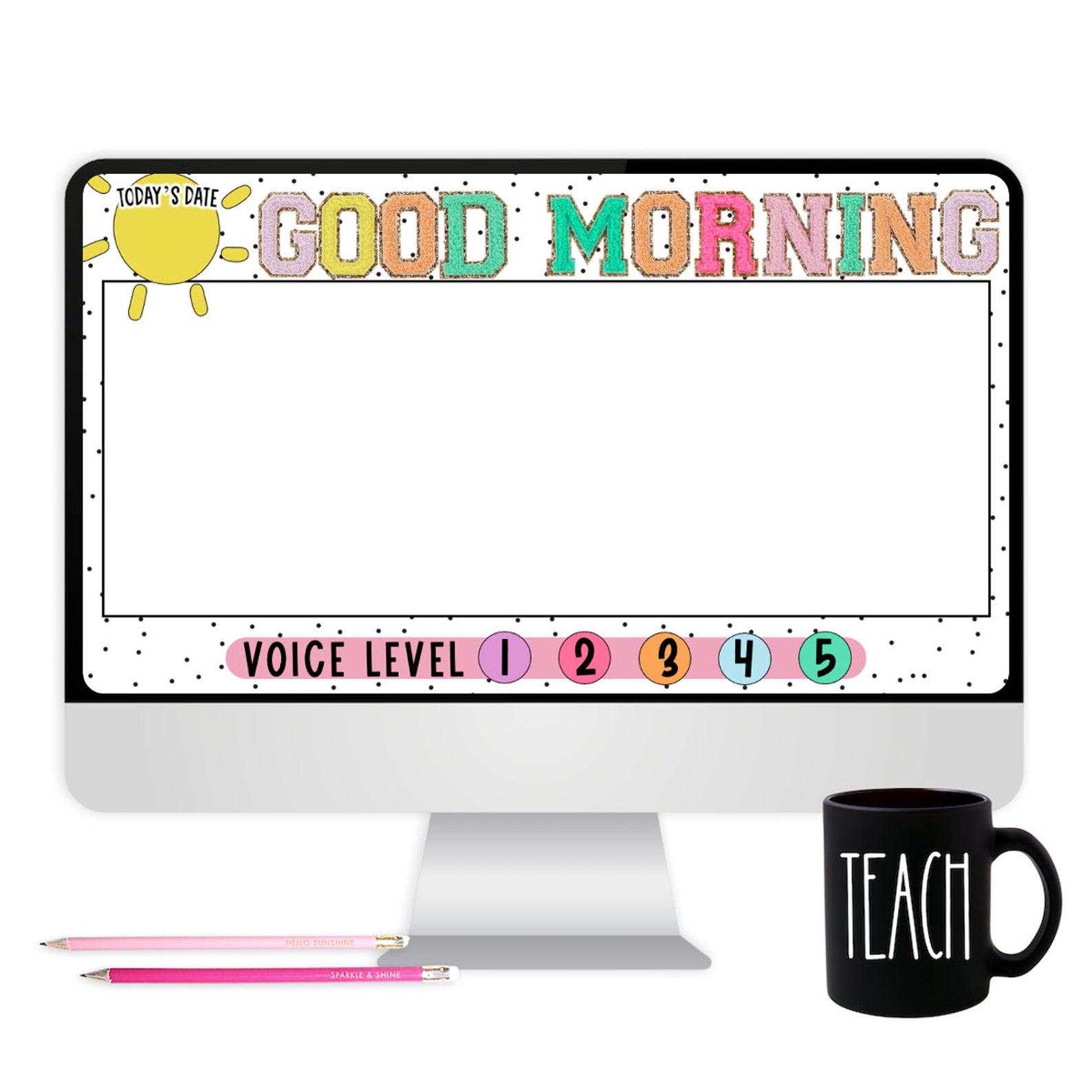 Groovy Classroom Decor Slides Template - Etsy