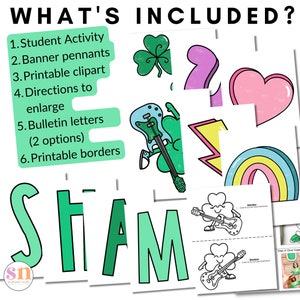 March Bulletin Boards | St. Patrick's Day Bulletin Board | Shamrock ...