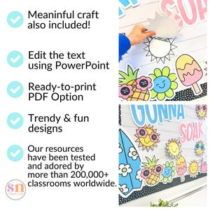 End of the Year Bulletin Board | May Bulletin | End of the Year Craft ...