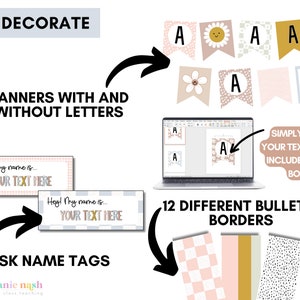 Boho Classroom Decor Bundle | Daisy Classroom Theme | Pastel Classroom ...