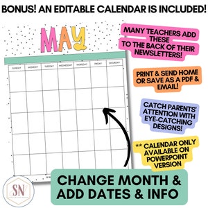 Groovy & Retro Classroom Newsletter Template | Classroom Newsletters - Etsy