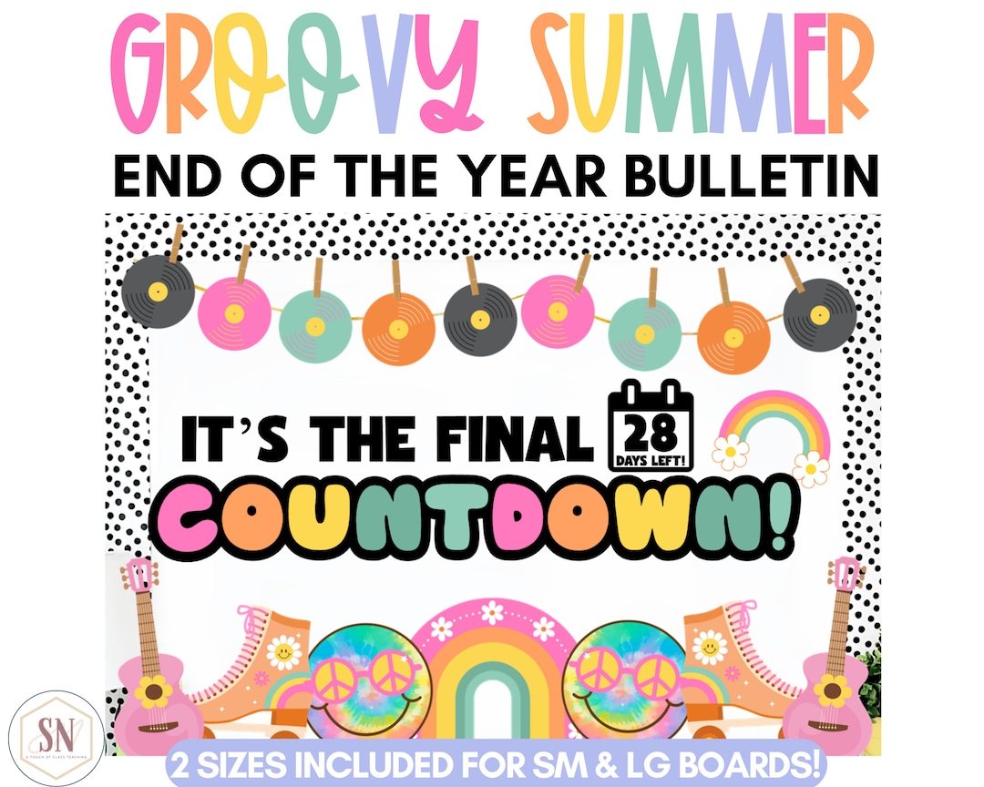 Summer Bulletin Board Kit | End of the Year Bulletin Board - Etsy