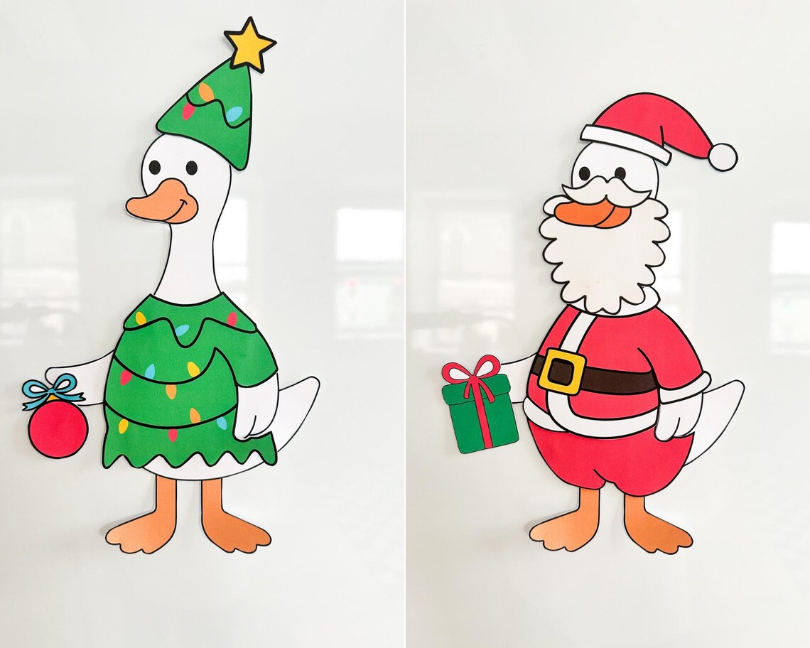 Christmas Classroom Goose | Silly Goose Accessories and Costumes for ...