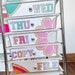 Groovy Classroom Decor 10 Drawer Cart Labels - Etsy