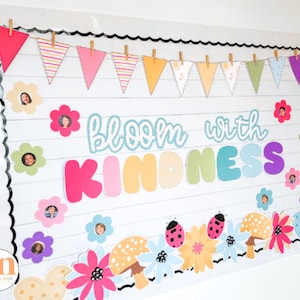Spring Bulletin Boards | Kindness Bulletin Board | April Bulletin Board ...