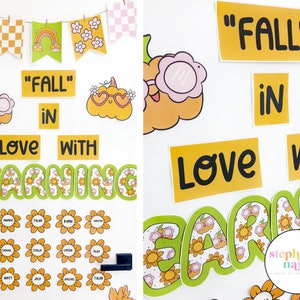 Fall Door Decor Kit | Fall Classroom Decor | Editable - Etsy