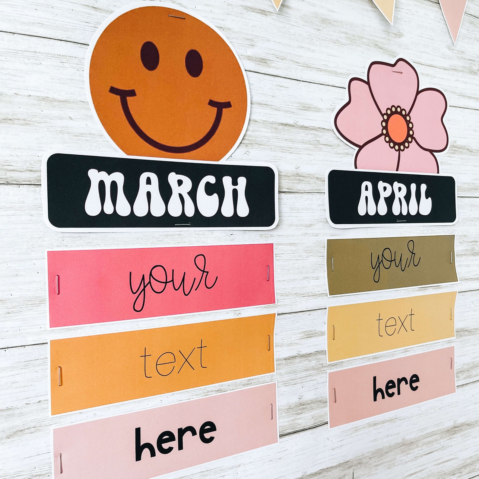 Retro Classroom Decor Birthday Display - Etsy