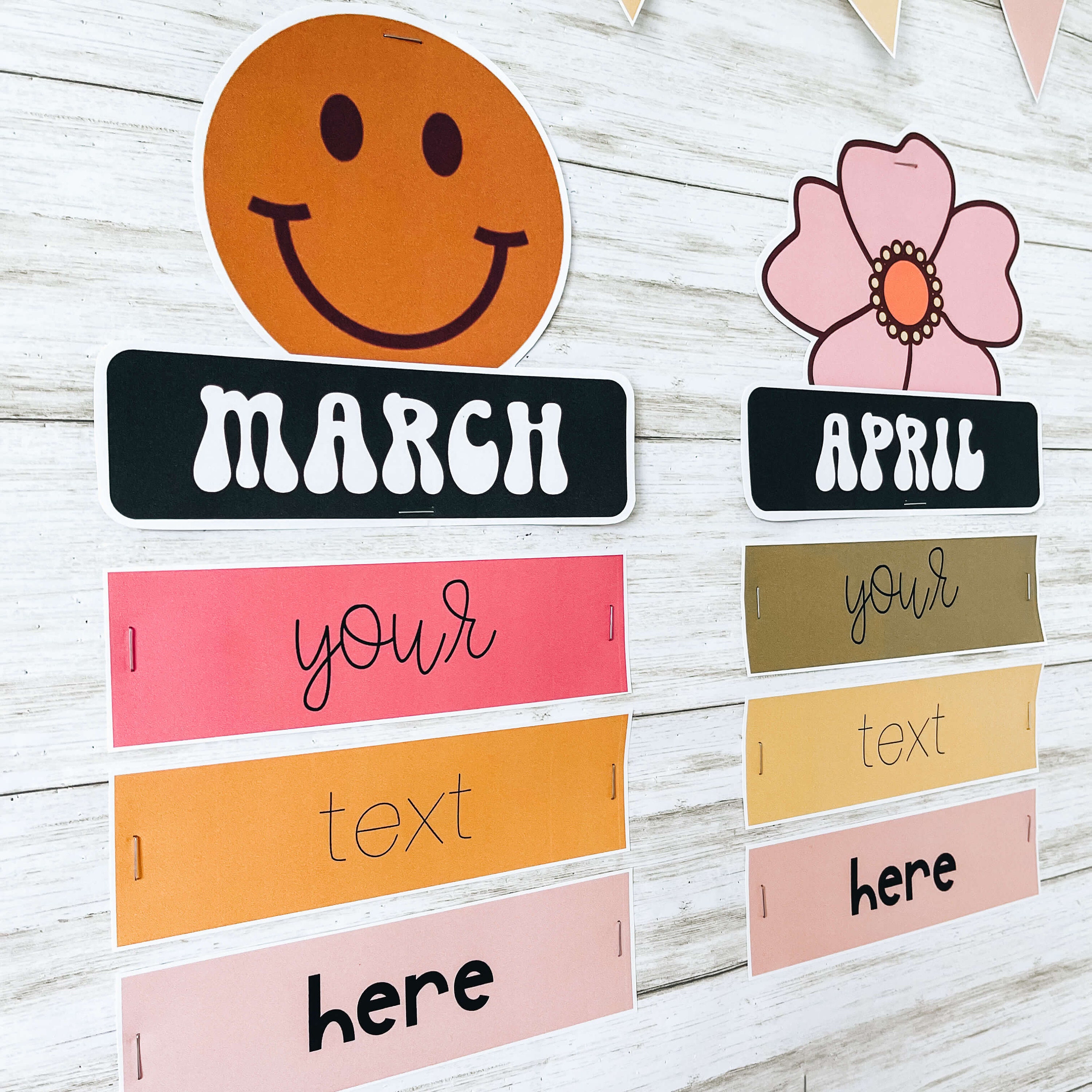 Retro Classroom Decor Birthday Display - Etsy