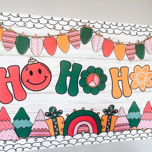 Christmas Pups Christmas December Bulletin Board Kit - Etsy