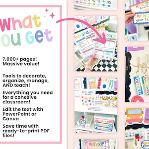 Classroom Decor Bundle | Classroom Decor Theme | Classroom Decor Ideas ...