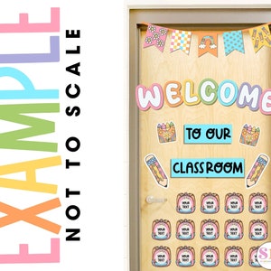 Welcome Back to School Door Decor | Classroom Door Decoration | August ...
