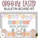 Groovy Easter Bulletin Board Retro Easter Bulletin Board - Etsy