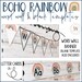 Boho Rainbow Word Wall Kit - Etsy