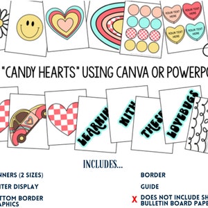 Groovy Valentine's Day Bulletin Board | Retro February Bulletin Board ...