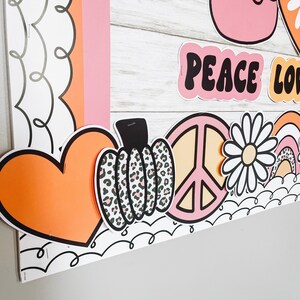 Fall Bulletin Board Kit | Transform Your Space W/ This Groovy Bulletin ...