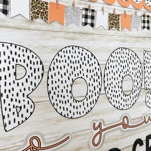 Halloween Bulletin Board Kit & Ghost Student Activity | Includes ...