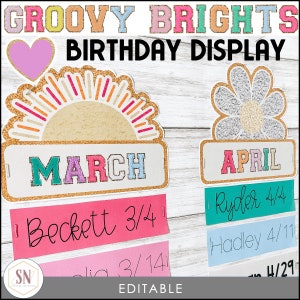 Birthday Bulletin Board | Varsity Patch Letters Bulletin Board ...