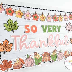 Thanksgiving Classroom Decor | Thanksgiving Door Decor | Bulletin Board ...