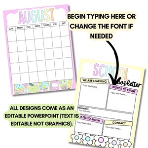 Back to School Newsletters | Editable Newsletter Templates | Classroom ...