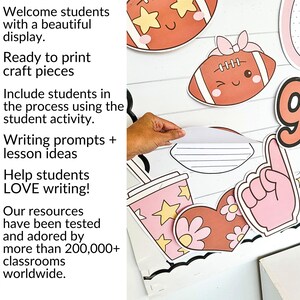 Football Bulletin Board | Goal Setting Bulletin Board Ideas | Sports ...