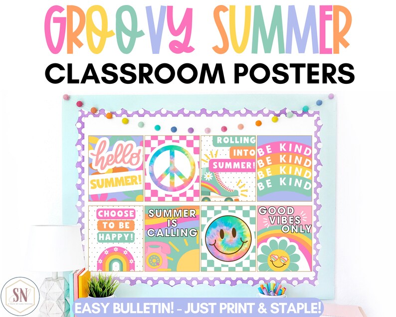 Summer Bulletin Board Kit End of the Year Classroom Posters - Etsy