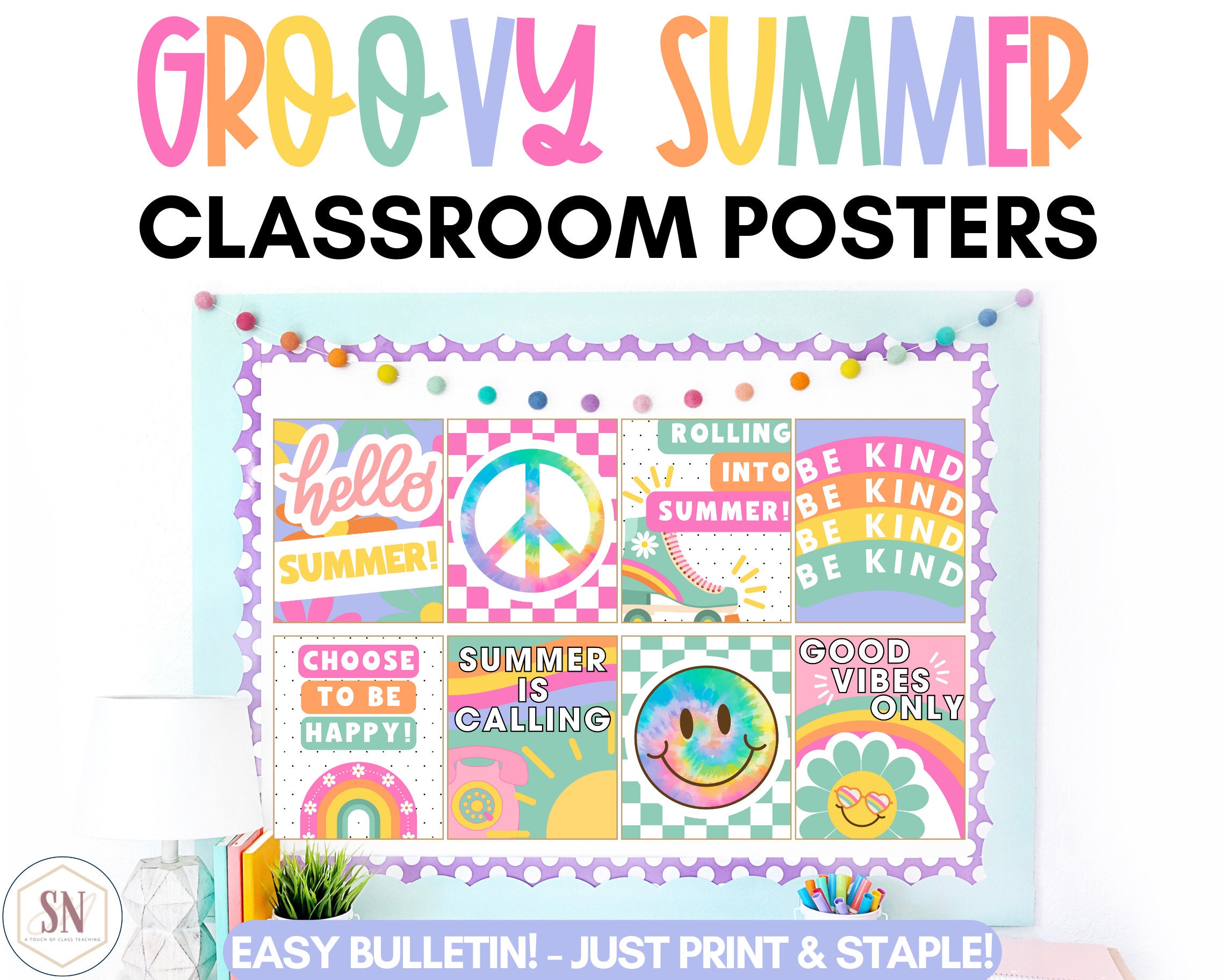 Summer Bulletin Board Kit End of the Year Classroom Posters - Etsy