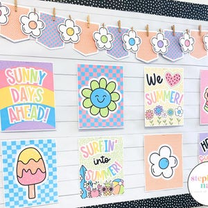 End of the Year Bulletin Board | Summer Classroom Posters | Bulletin ...