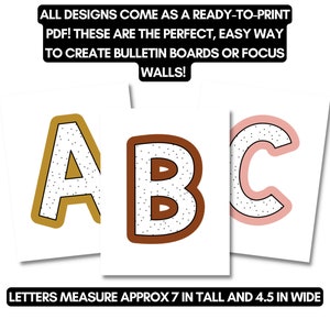 Boho Rainbow Bulletin Board Letters! | Boho Rainbow Classroom Bulletin ...