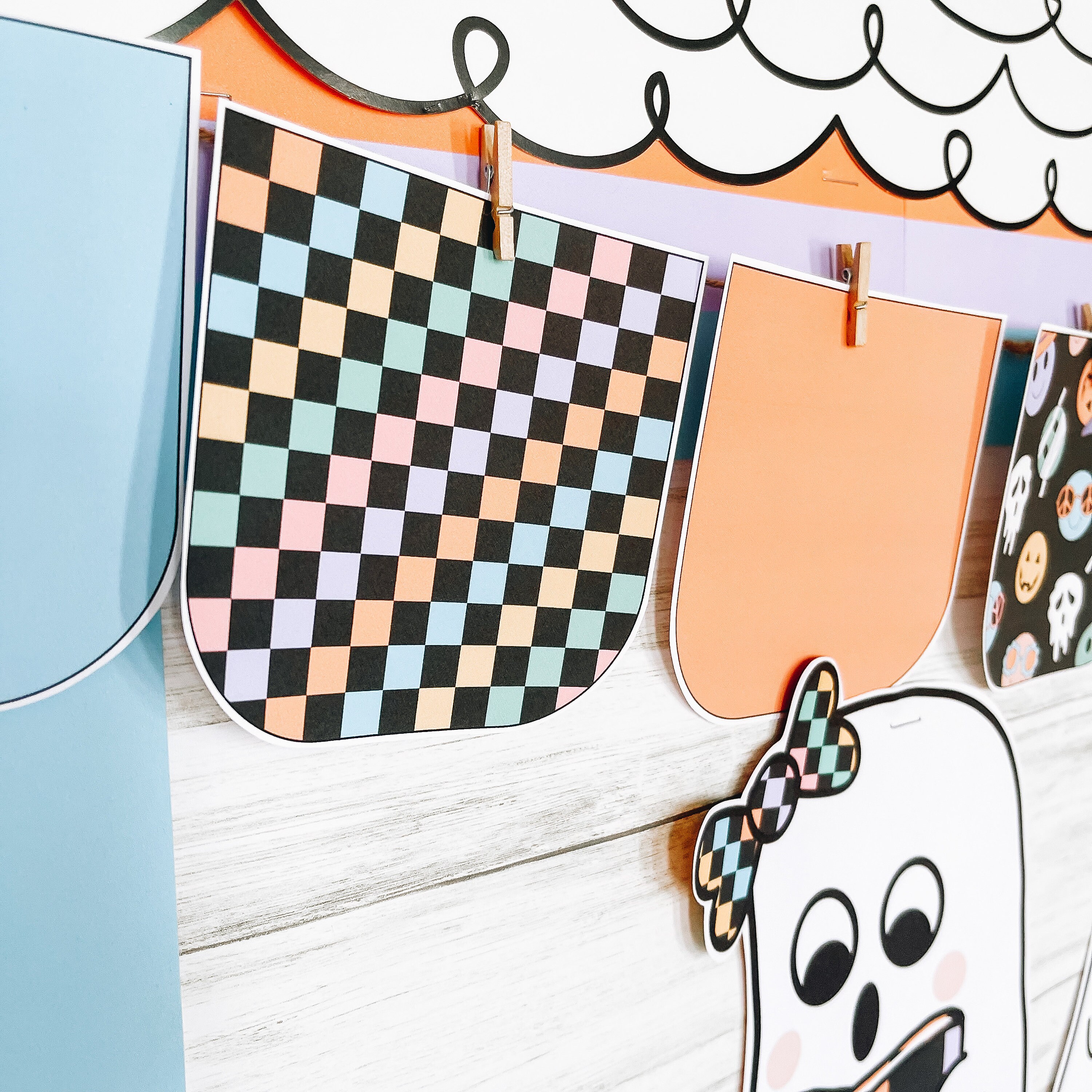 Halloween Bulletin Board Kit October Bulletin Board Kit - Etsy