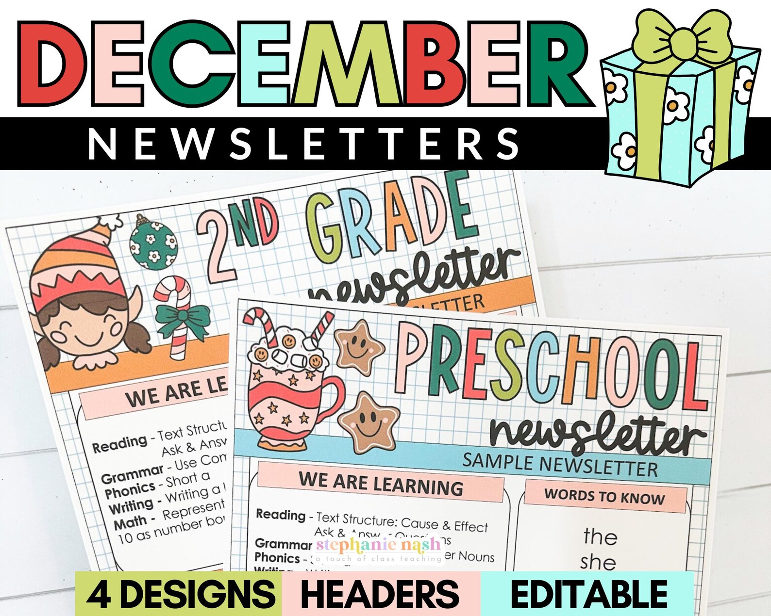 Christmas Newsletters | December Newsletter | Christmas Newsletter ...