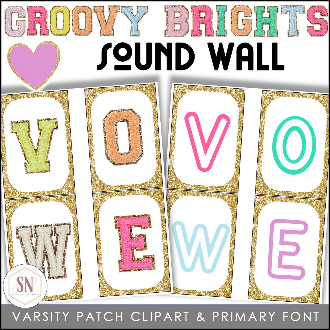 Groovy Classroom Decor Sound Wall - Etsy