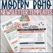 Modern Boho Newsletter Templates - Etsy