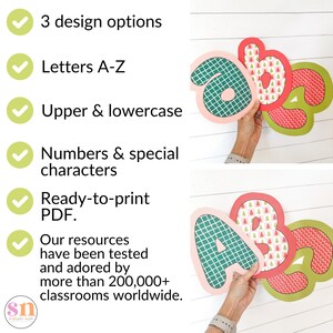 Bulletin Board Letters | Christmas Bulletin Board Letters | December ...