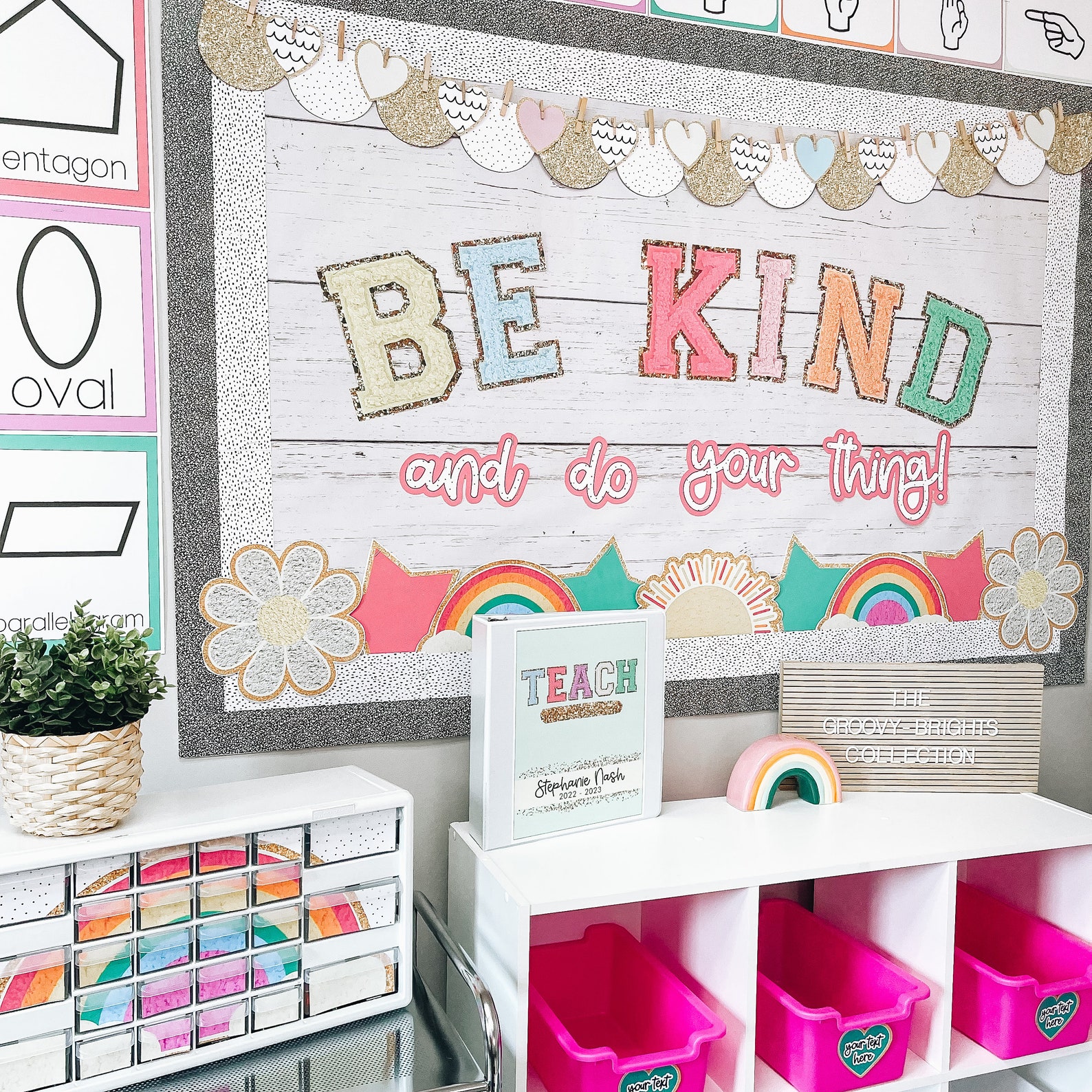 Stoney Clover Lane Inspired Varsity Patch Letter Classroom - Etsy