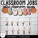 Retro Classroom Decor | Classroom Jobs Display - Etsy