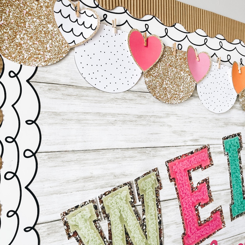 Back to School Bulletin Board With Fun Back to School Activity - Etsy