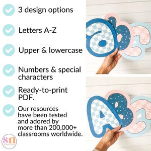 Bulletin Board Letters | Winter Bulletin Board Letters | January ...