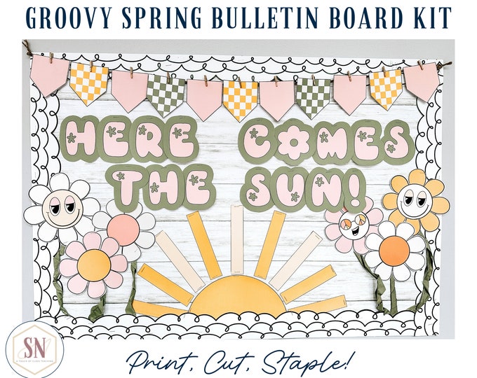 Retro Classroom Decor | Bulletin Board Display - Etsy Canada
