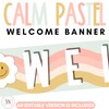 Groovy Classroom Decor | Welcome Banner - Etsy