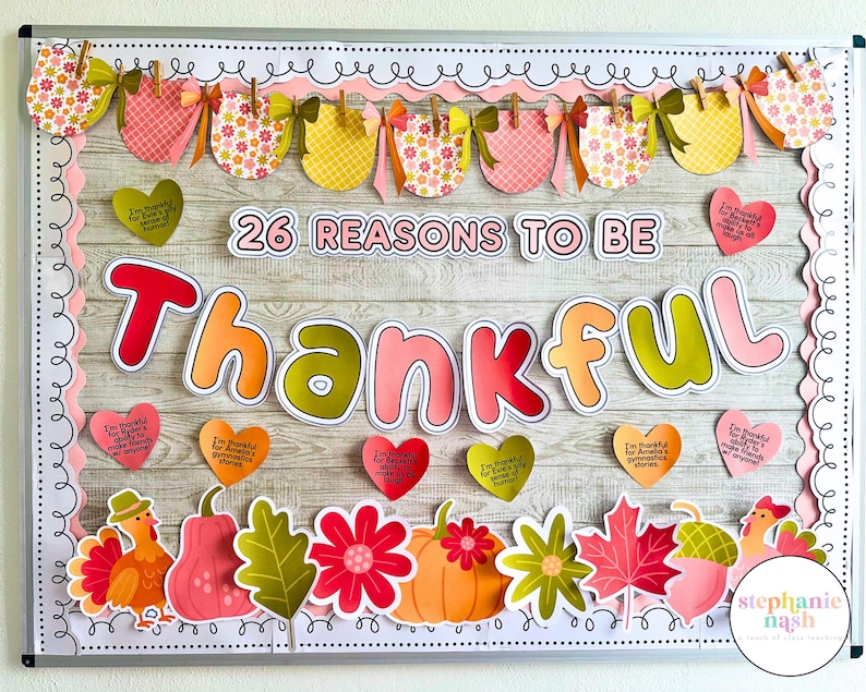Thanksgiving Bulletin Board | November Bulletin Board for the Classroom ...