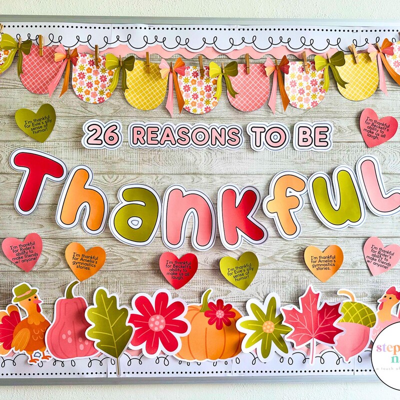 November Bulletin Board - Etsy