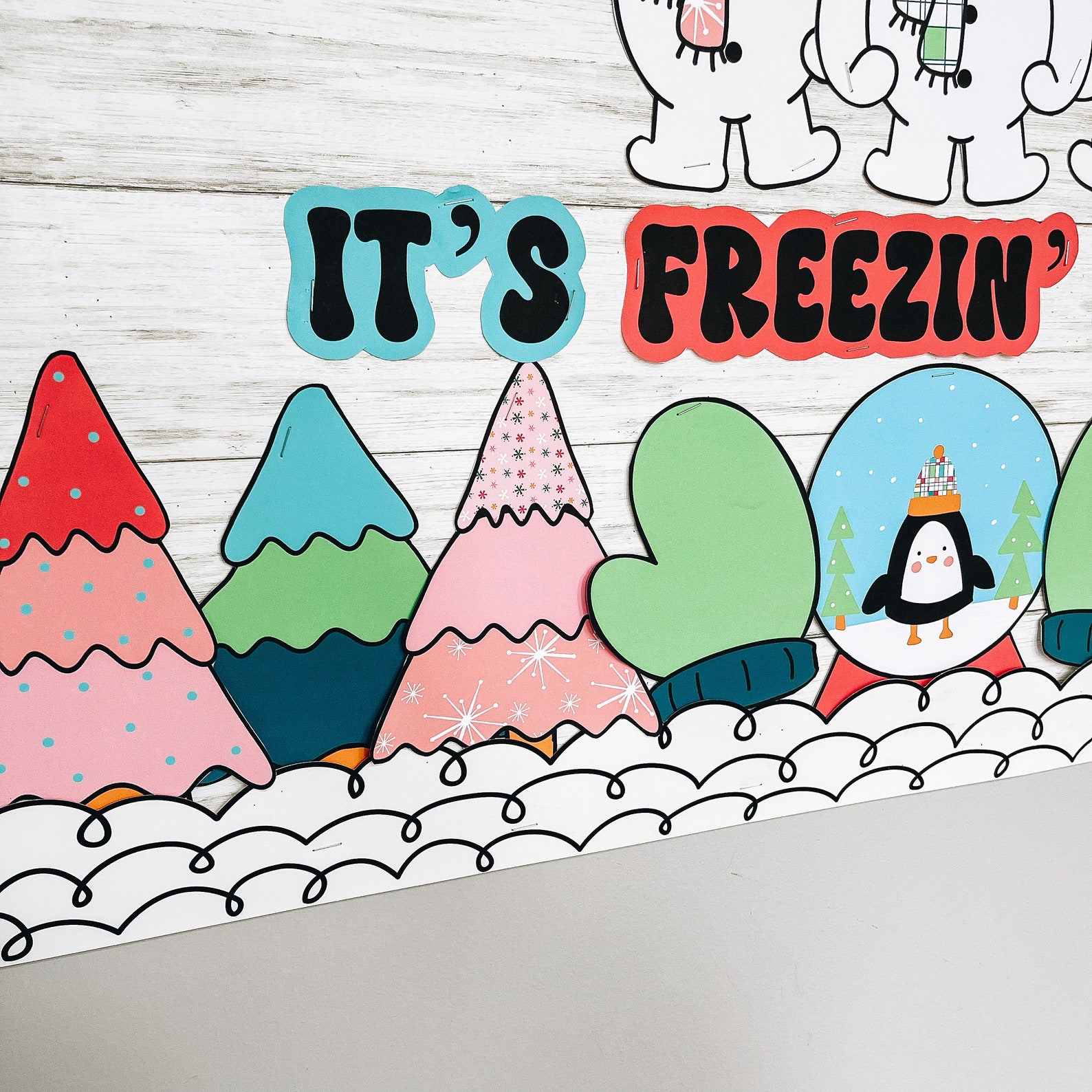 Winter Bulletin Board | Snowman Bulletin Board | Bulletin Board Ideas ...