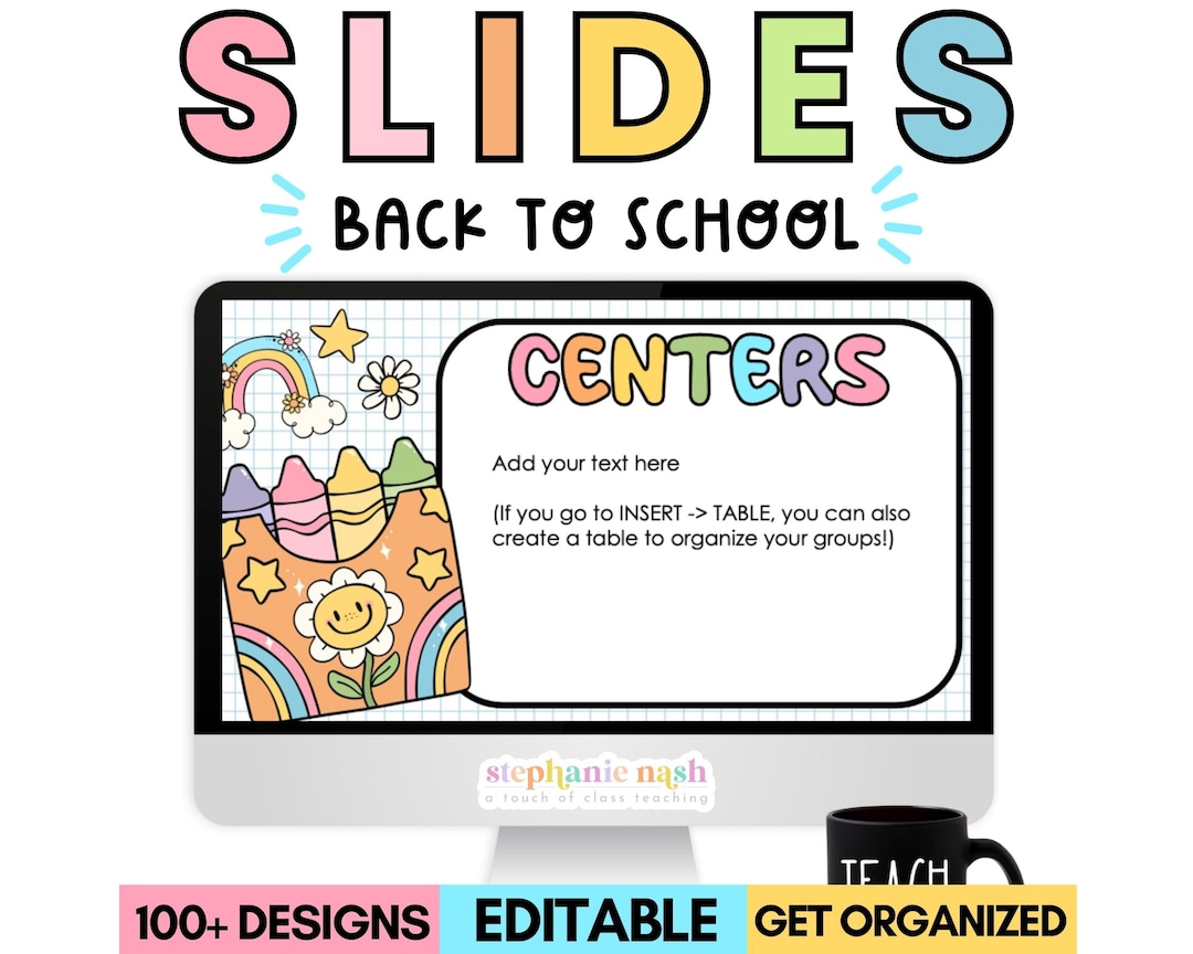 Daily Classroom Slides | First Day of School Slides| Welcome & Good ...