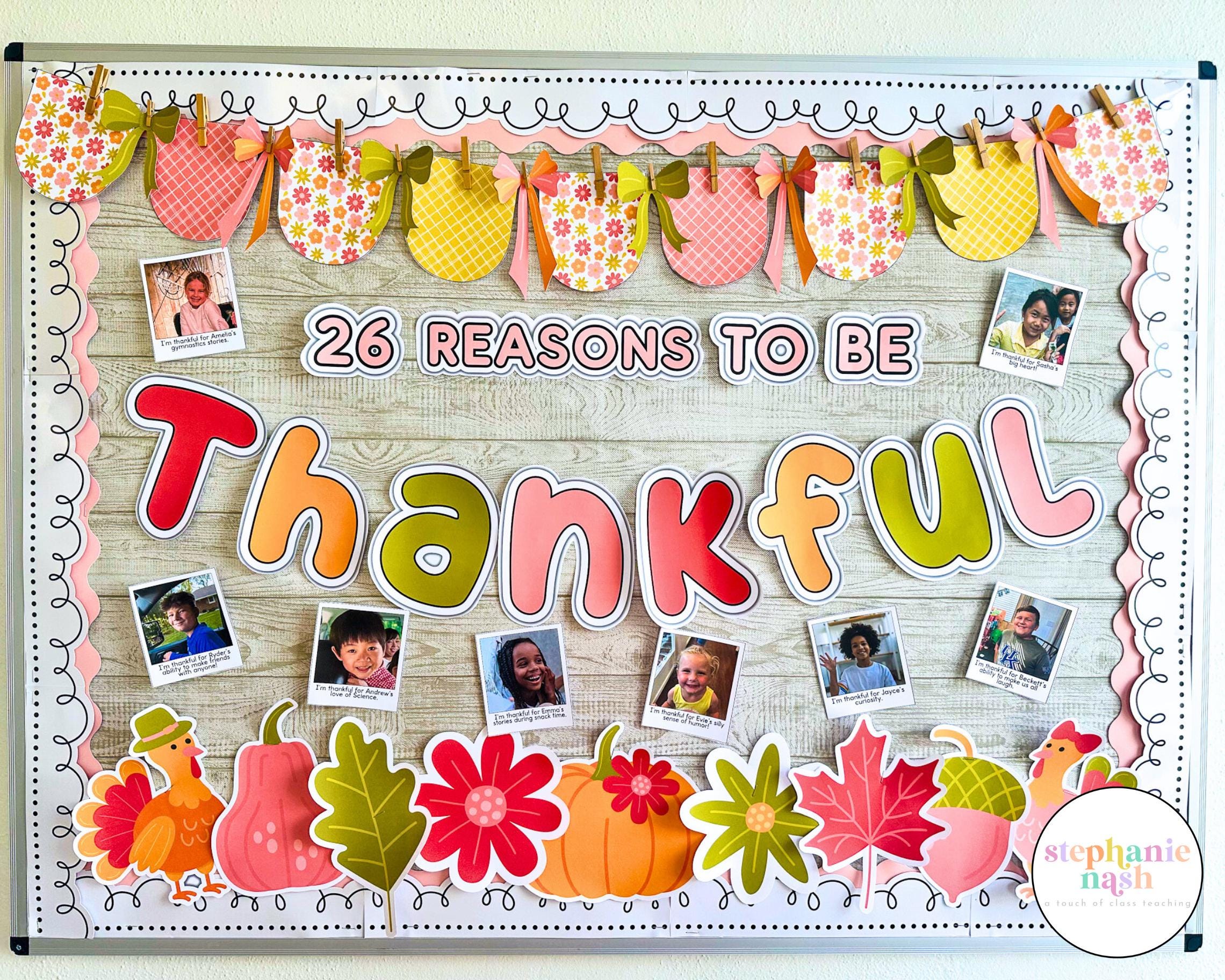 Thanksgiving Bulletin Board | November Bulletin Board for the Classroom ...