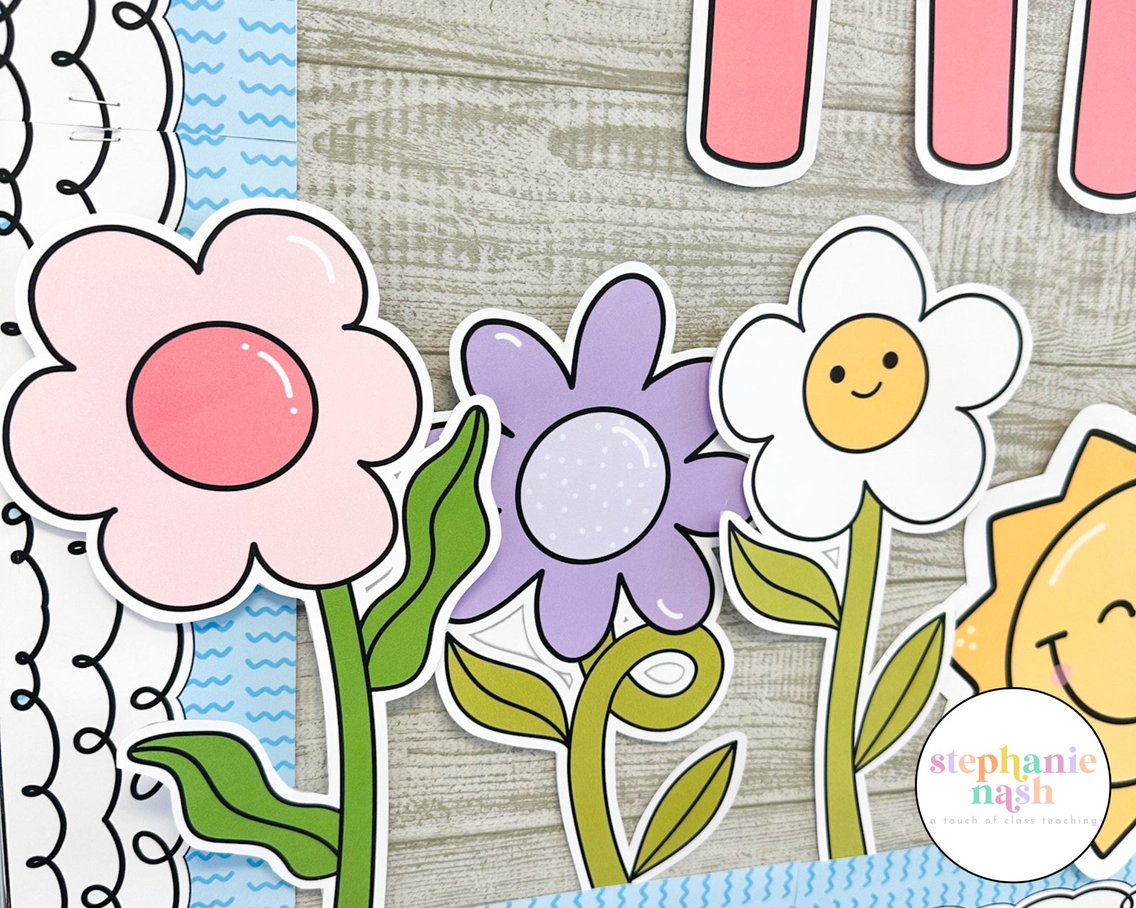 Spring Bulletin Boards, April Bulletin Display for the Classroom, Here ...