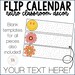 Retro Classroom Decor Flip Calendar - Etsy