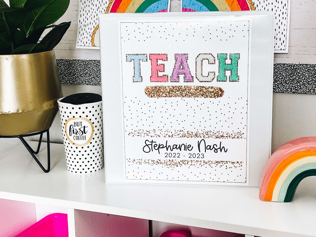 Groovy Classroom Decor | Binder Covers - Etsy