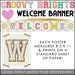 Groovy Classroom Decor Welcome Banner - Etsy
